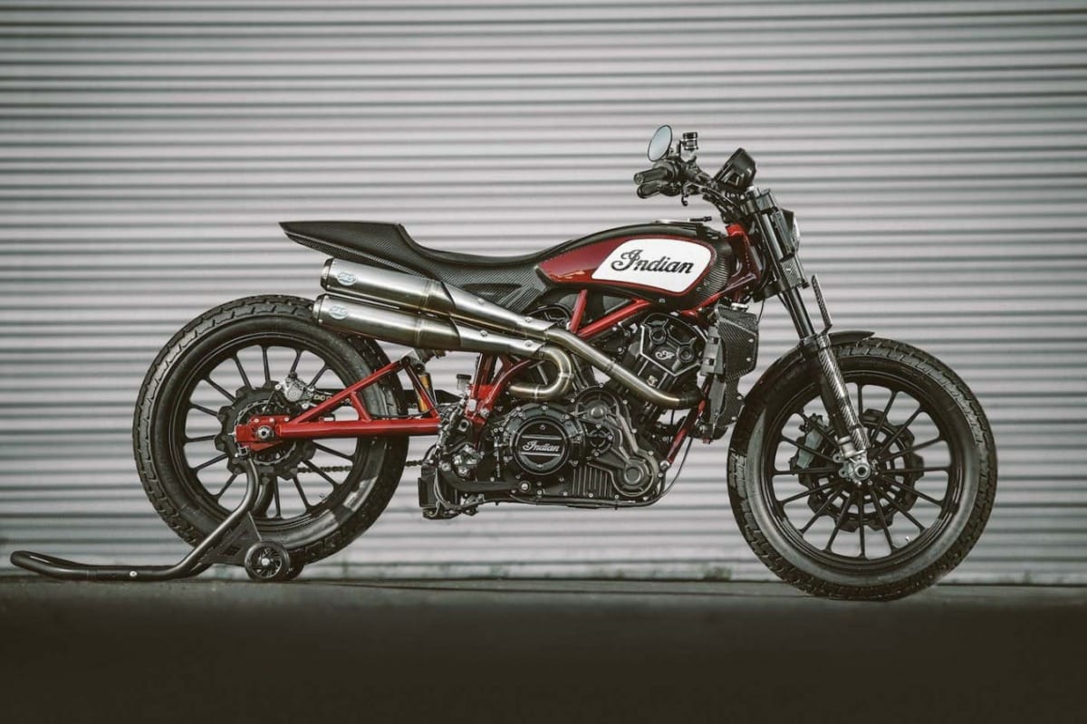 Indian komt met straatversie van de FTR750 flat track racer - MaxxMoto